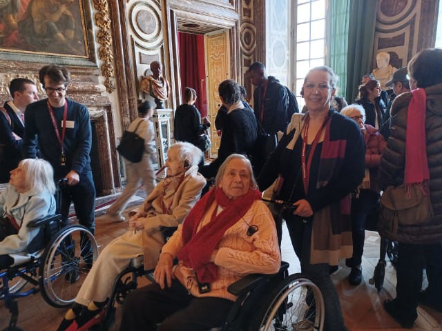 Visite intergénérationnelle au Château de Versailles - MAPAD
